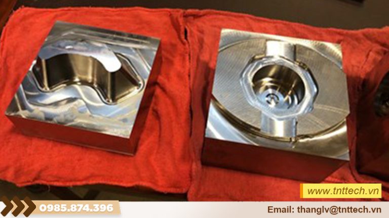 Gia công Phay CNC vật liệu Inox - tnttech.vn